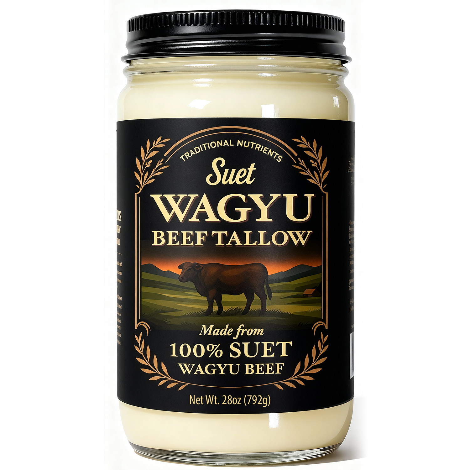 Wagyu Beef Tallow | Triple Rendered Cooking Fat for Frying & Cast Iron ...